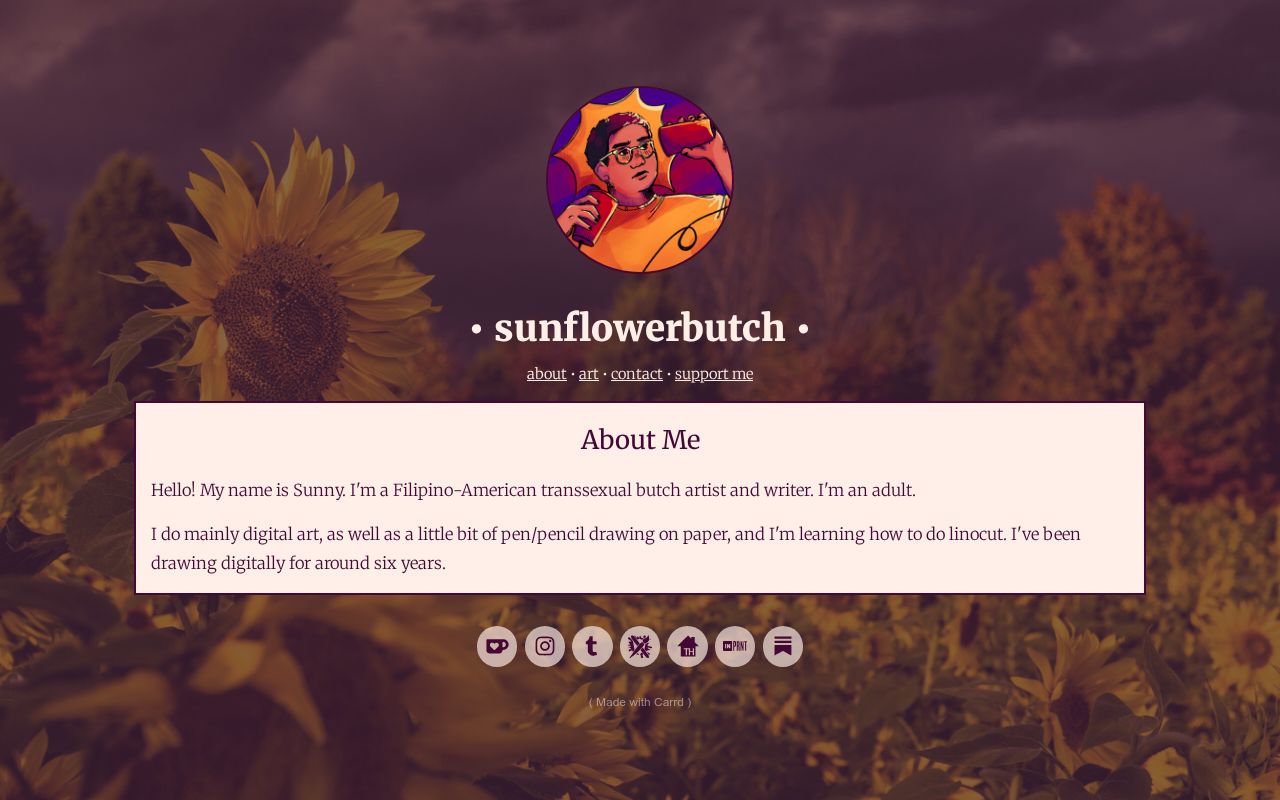 sunflower butch